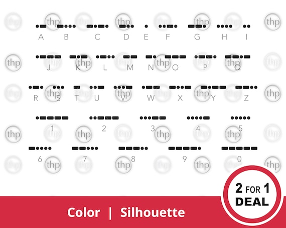 Drawing & Illustration Art & Collectibles Digital Morse Code Clipart ...