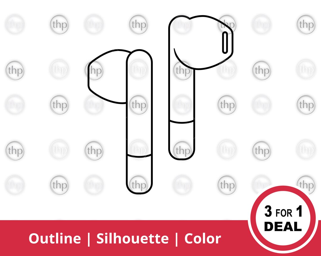 Earbuds SVG Wireless Earbuds Svg, Wireless Headphones Svg, Bluetooth ...