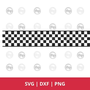 Racing Stripes Pattern SVG PNG - Seamless Repeating Checkered Lines ...
