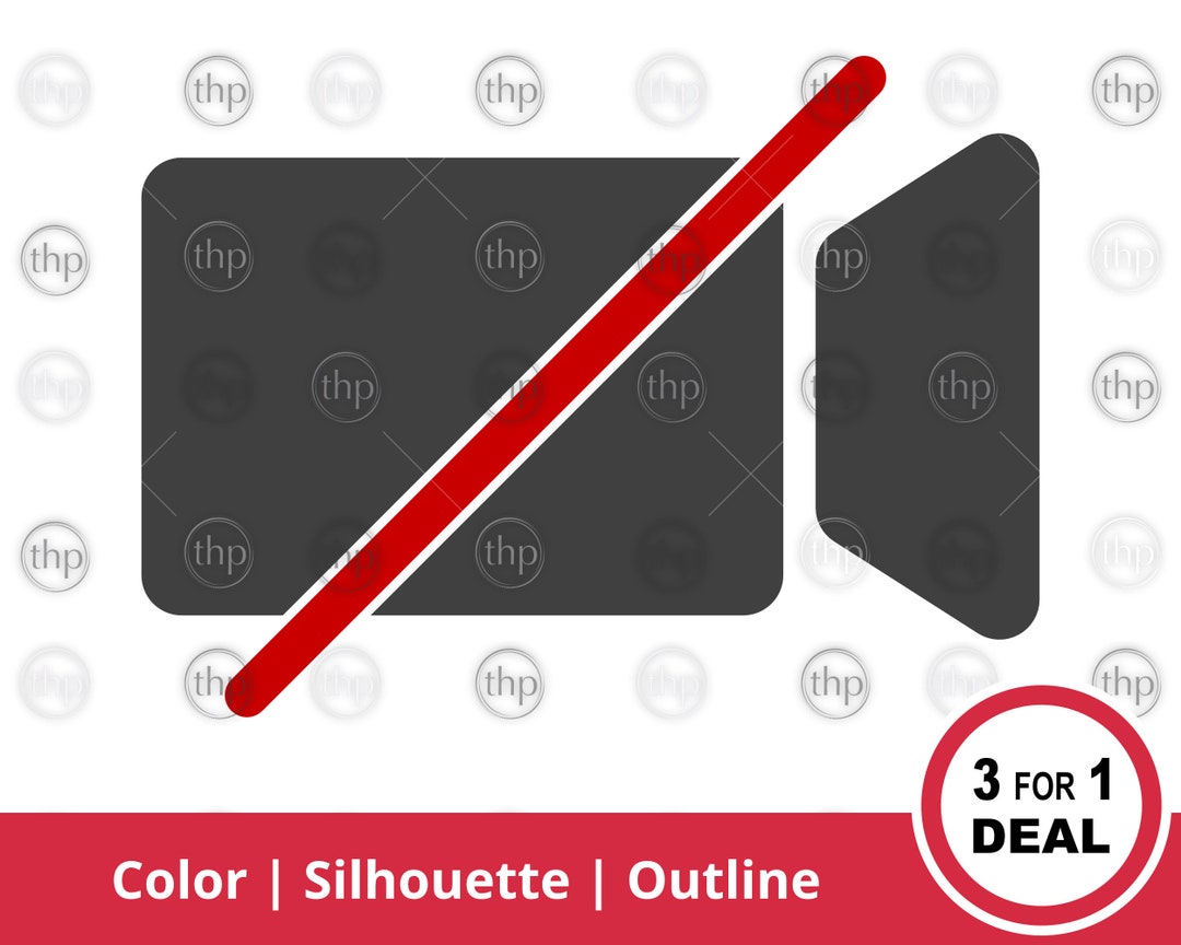 Video off SVG Zoom Svg, Video Call Svg, Video Conference Svg ...