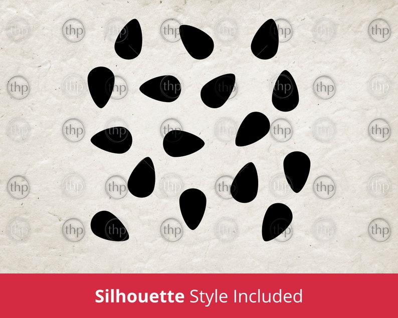 Watermelon Seeds SVG Pattern Svg Seeds Background Svg - Etsy Ireland