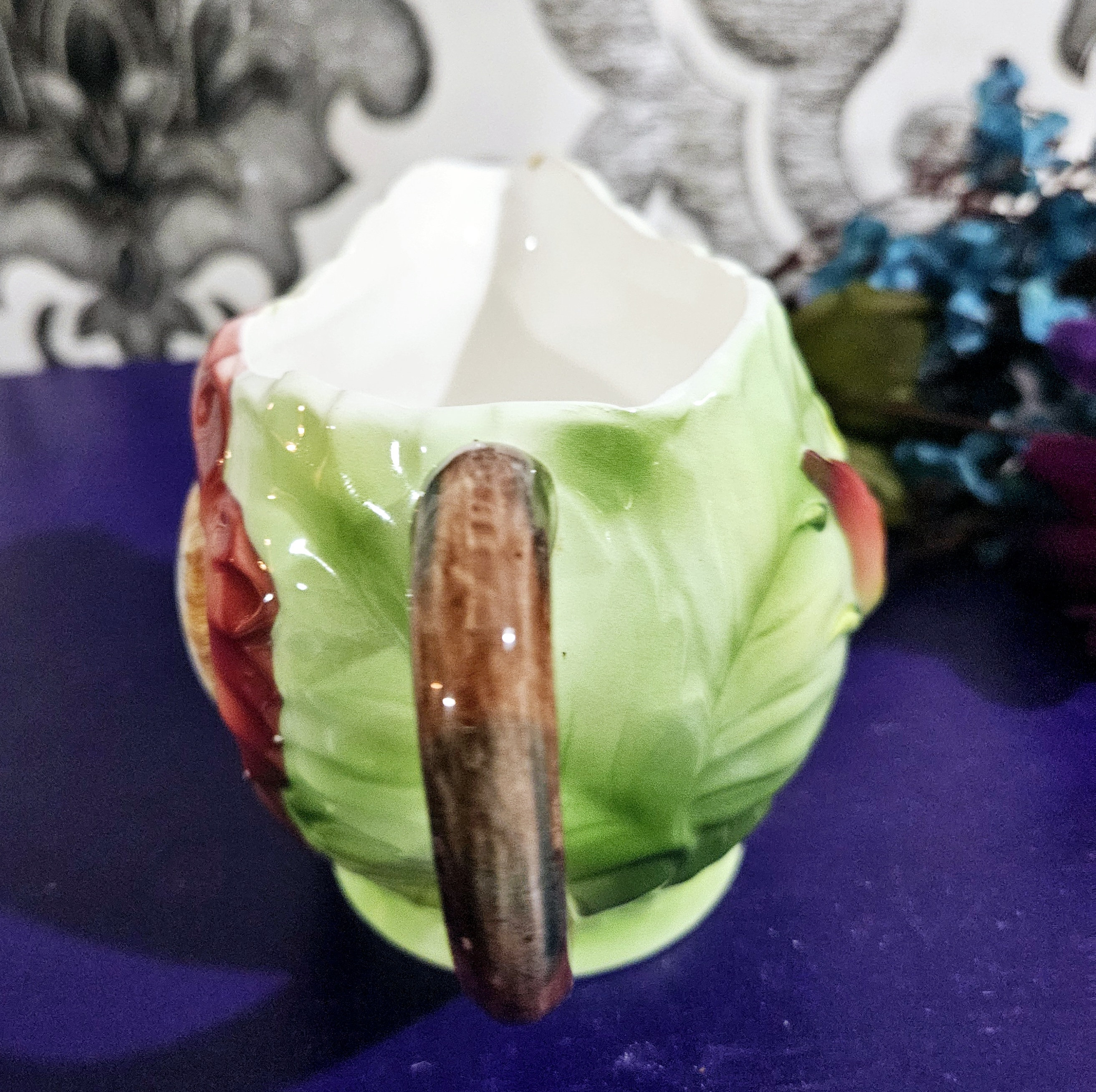 Vintage Anthropomorphic Cabbage Rose Creamer Decanter Cup PY Japan - Etsy