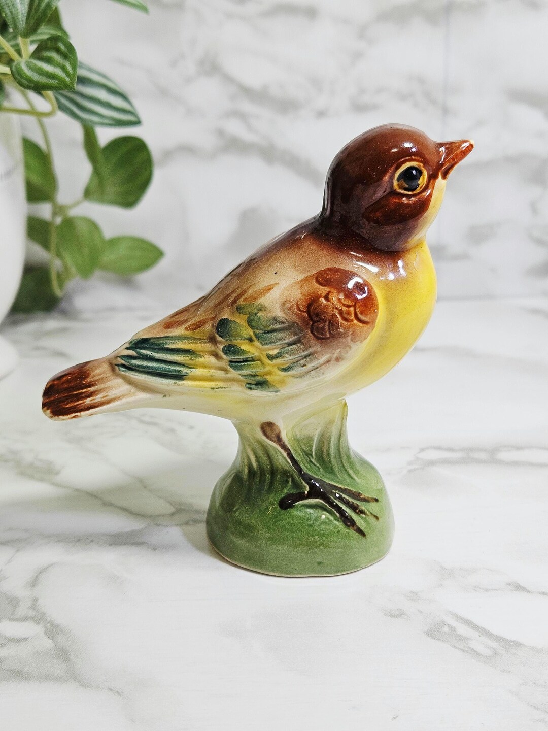 Vintage Wren Ceramic Japan Bird Figurine - Etsy