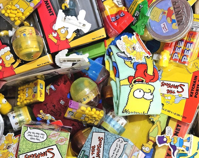The Simpsons Mystery Surprise Box Full of New Collectible Licensed ...