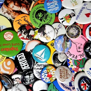 Random Mini Button Pinback Pins for Backpacks Book Bags Collections - Etsy