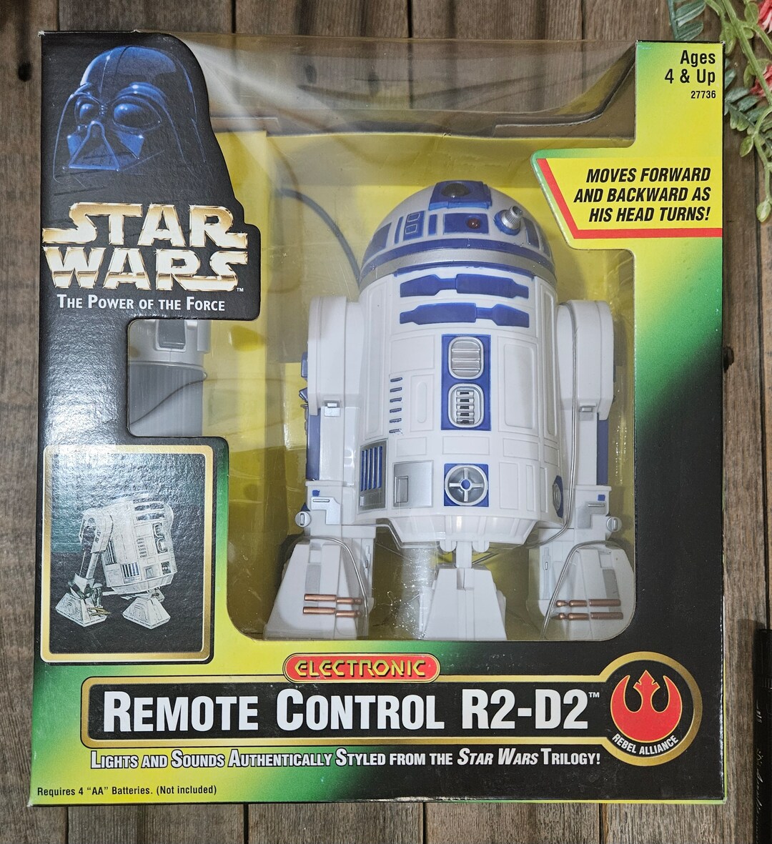 New Vintage Star Wars Remote Controlled R2-D2 Factory Sealed - Etsy
