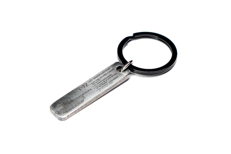 Tank Armor Keychain - Authentic T72 Tank Piece, Military Trophy, Combat ...