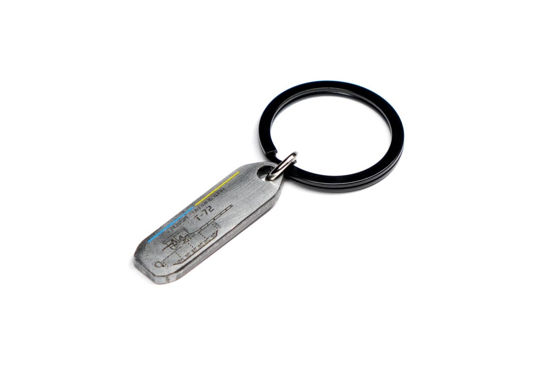 Brutal Tank Keychain - Military Collection T72, Authentic Armor Piece ...