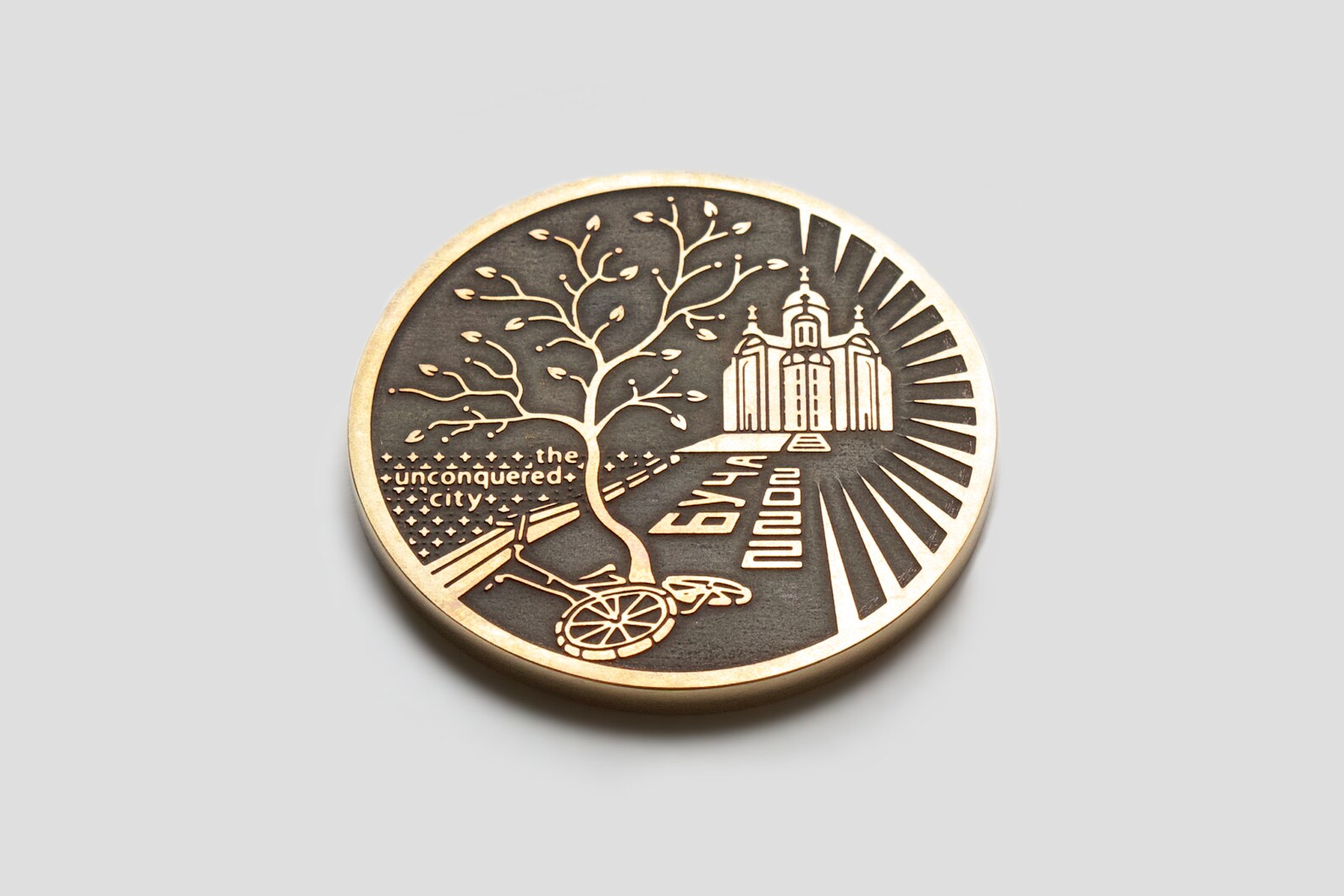 Ukraine Challenge Coin: Unique War Memorabilia and Souvenir - Medal of ...