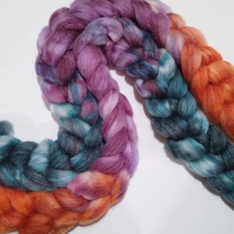 Hand Dyed Roving - Etsy