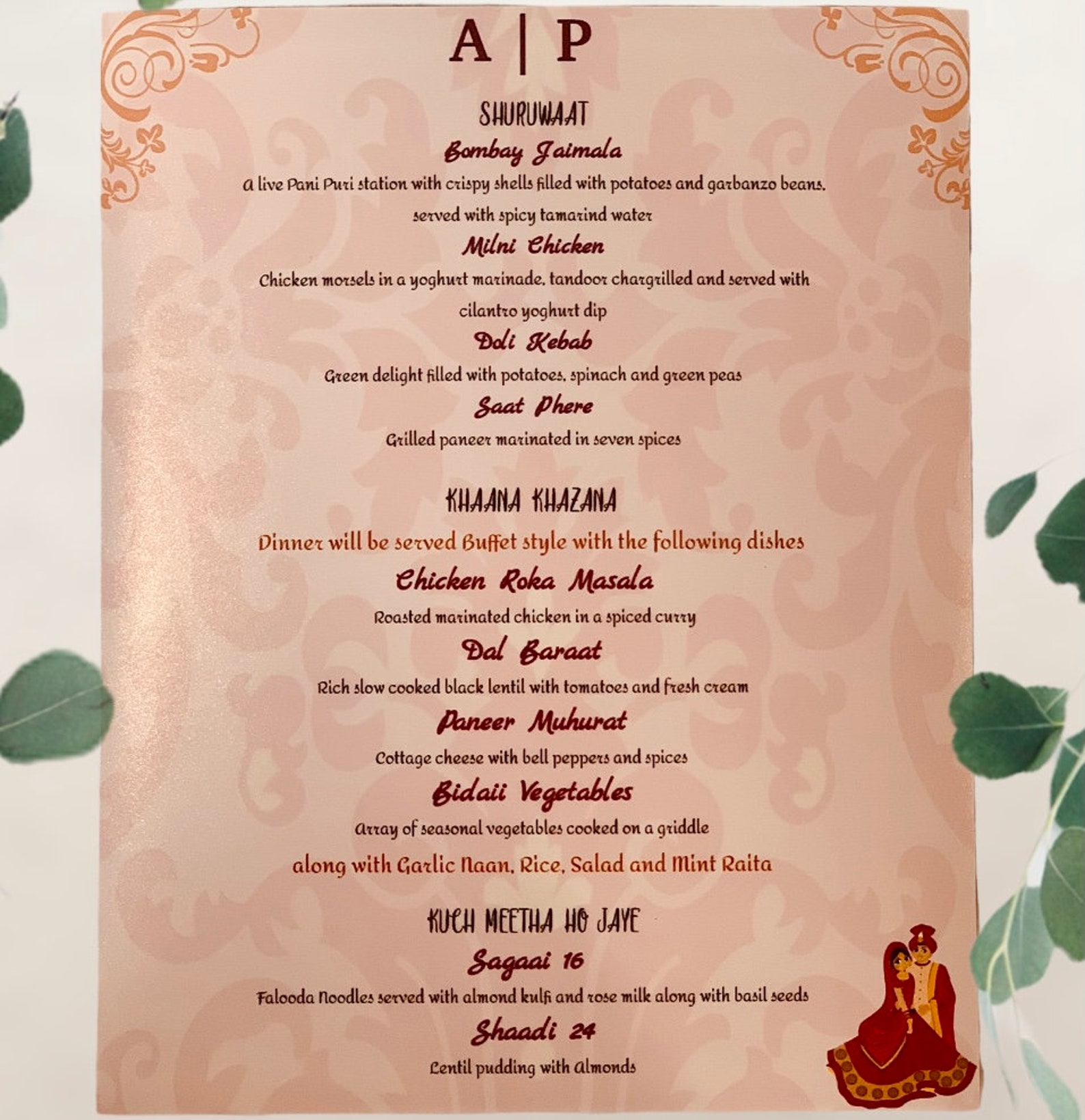 Indian Wedding Menu Indian Wedding Menu Printable Hindu Etsy Indian Wedding Menu Indian Wedding Menu Printable Hindu Etsy