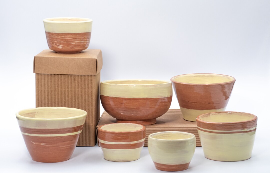 Handmade Ceramic Set of Glasses, Bowls and Bowls. Handmade Ceramics to ...