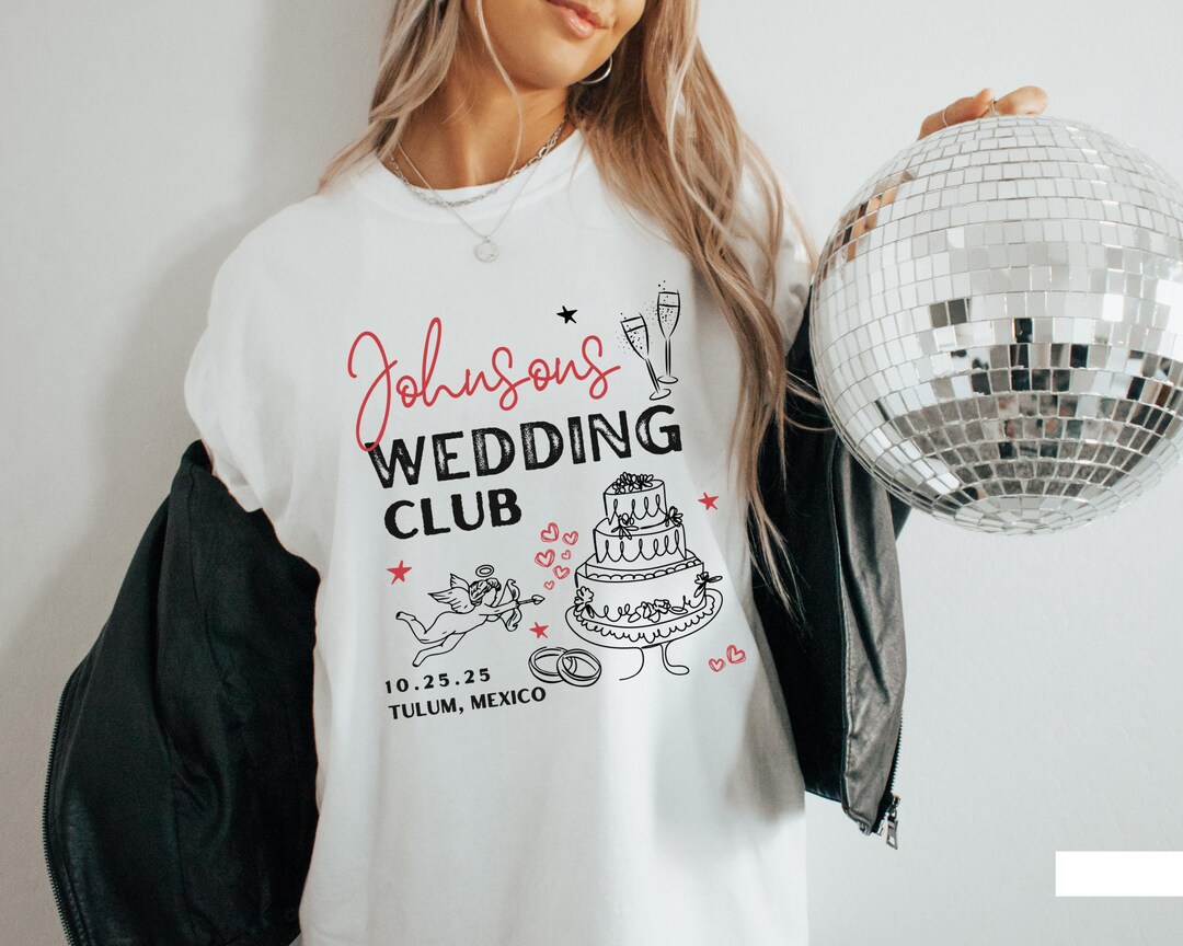 Newlyweds Shirts, Just Married Custom Location Destination Weekend ...