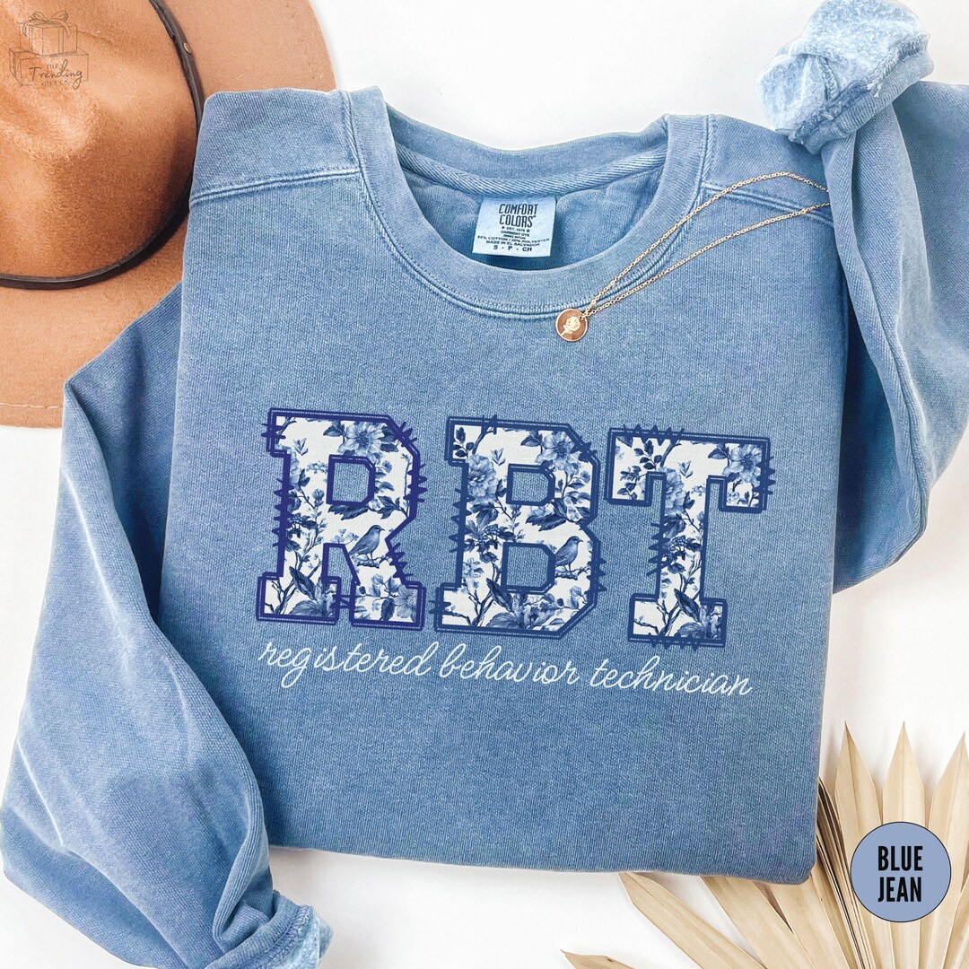 Comfort Colors® Registered Behavior Technician Sweatshirt, Toile De ...