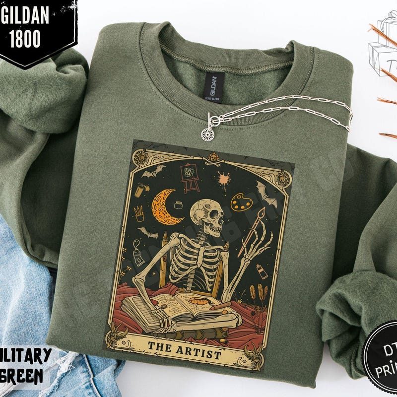 Artist Theme Sweatshirt - Etsy UK