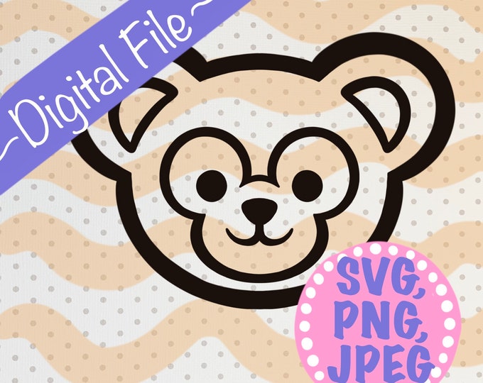 Duffy, Bear, Digital File, SVG, PNG, JPEG, Clip Art, Cut File, Cricut ...