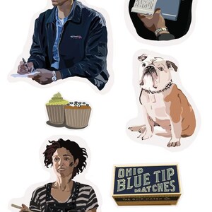 Paterson Movie Sticker Set Adam Driver / Golshifteh Farahani - Etsy