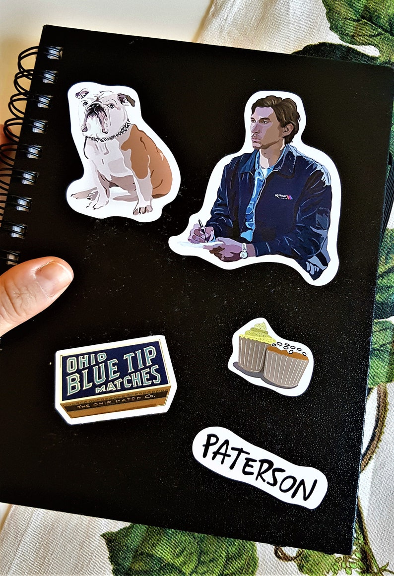Paterson Movie Sticker Set Adam Driver / Golshifteh Farahani - Etsy