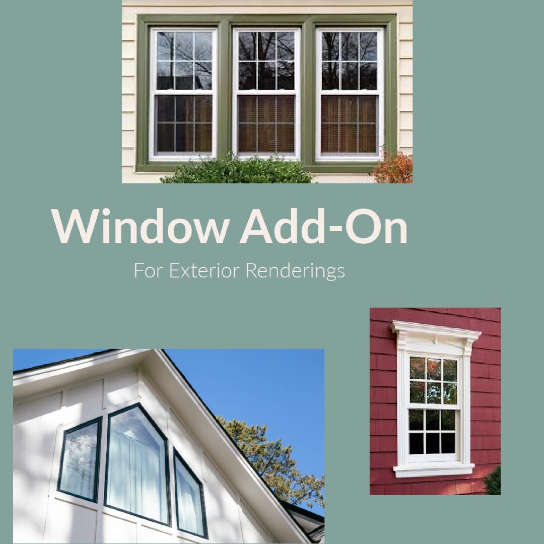 Exterior Paint Renderings|house Painting From Photo|paint Consultation ...