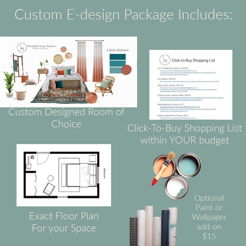 Interior Designinterior Design Servicee-designcustom Mood - Etsy