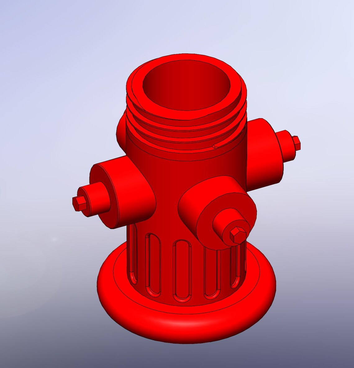 Mini Fire Hydrant Jar With Screw-on Lid | 3D Print STL File Only | Fire ...