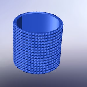 Cylinder Container - 3D Print File Pack - Bubbles and Ring Design - Etsy