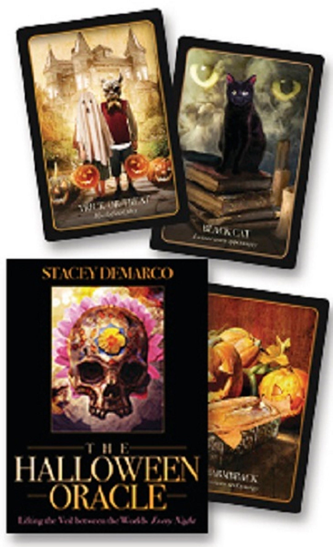 The HALLOWEEN ORACLE Deck 36 Deck and Guidebook, Beginner Deck ...