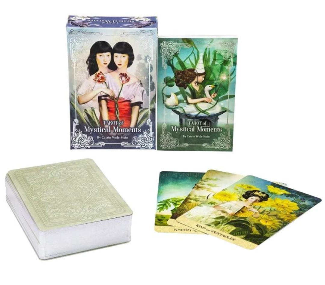 Tarot Of Mystical Moments Borderless Silver Gilt edged 96 Page tarot-of-mystical-moments-borderless-silver-gilt-edged-96-page