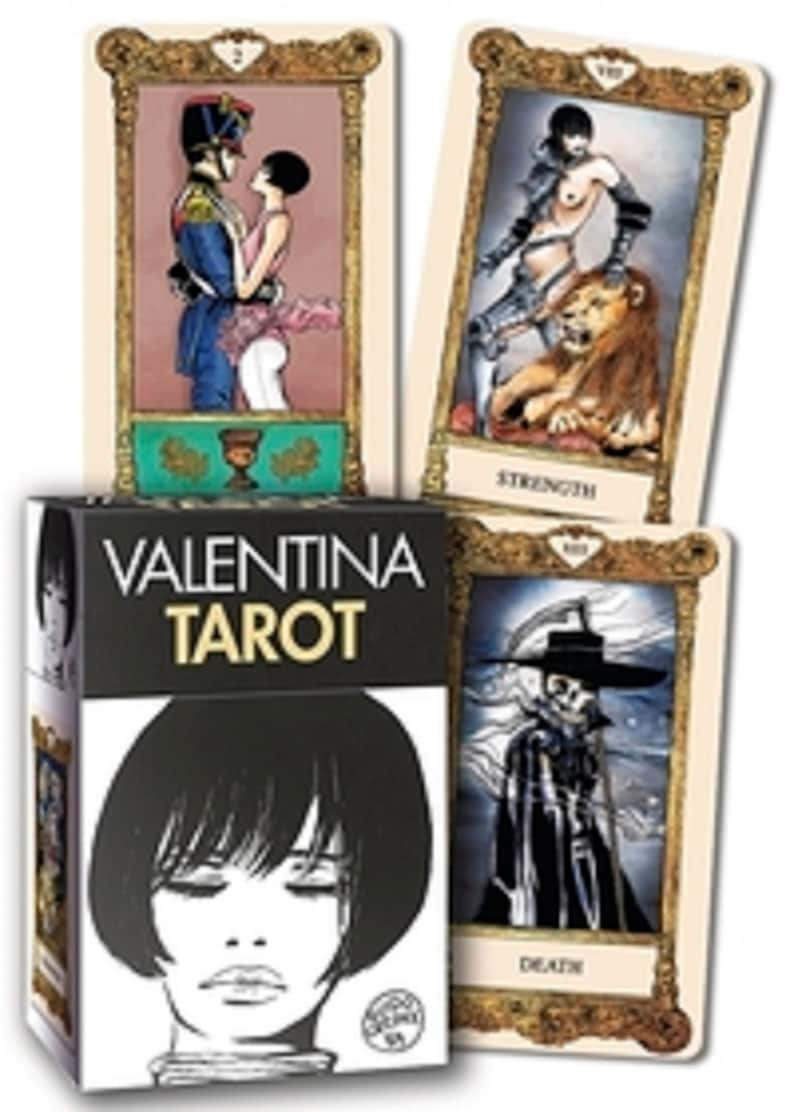 Valentina Tarot Guido Crepax Book Comic Strip Character Deck - Etsy