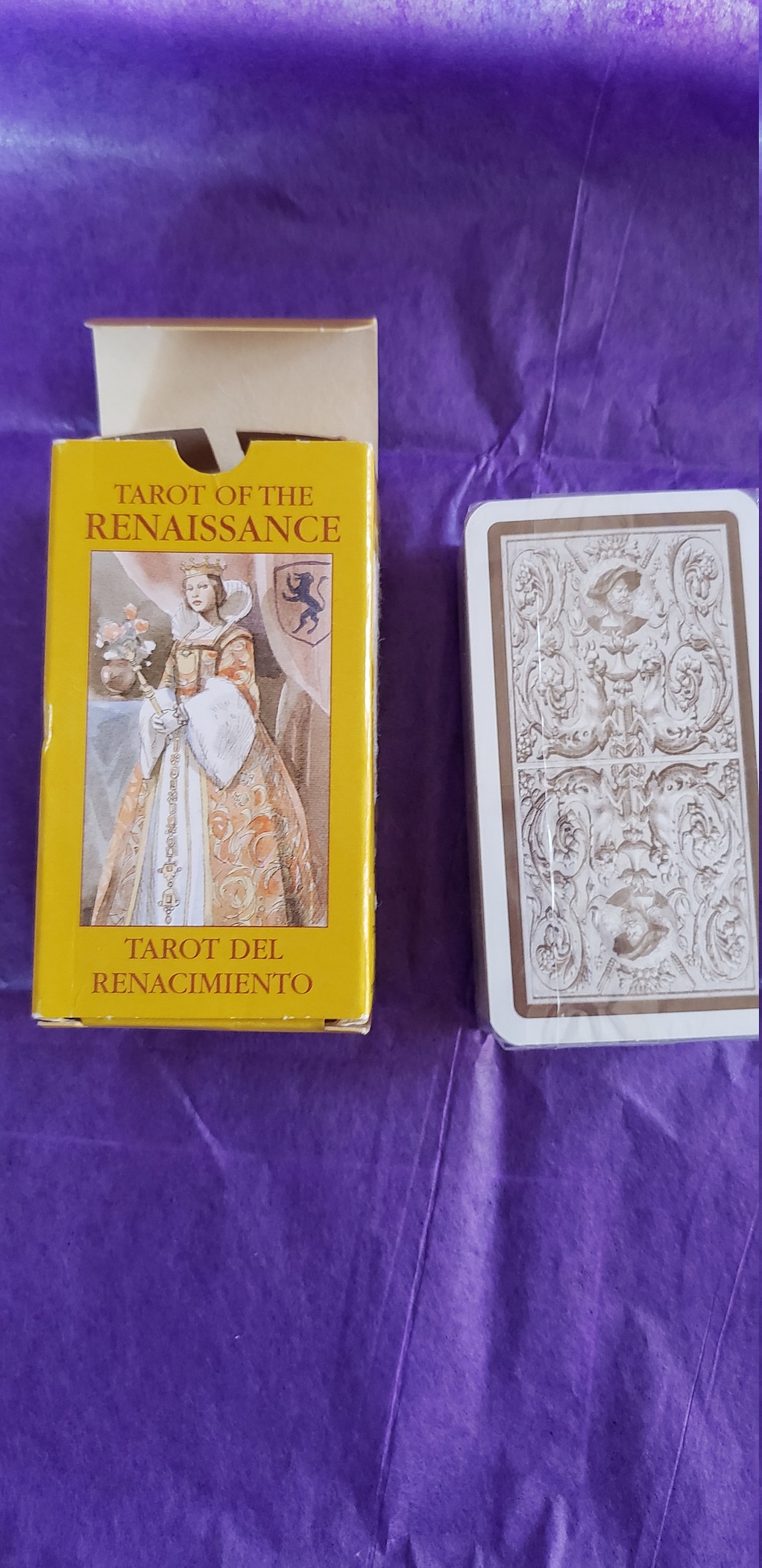 TAROT of the RENAISSANCE Mini Tarot cards RENAISSANCE Tarot | Etsy
