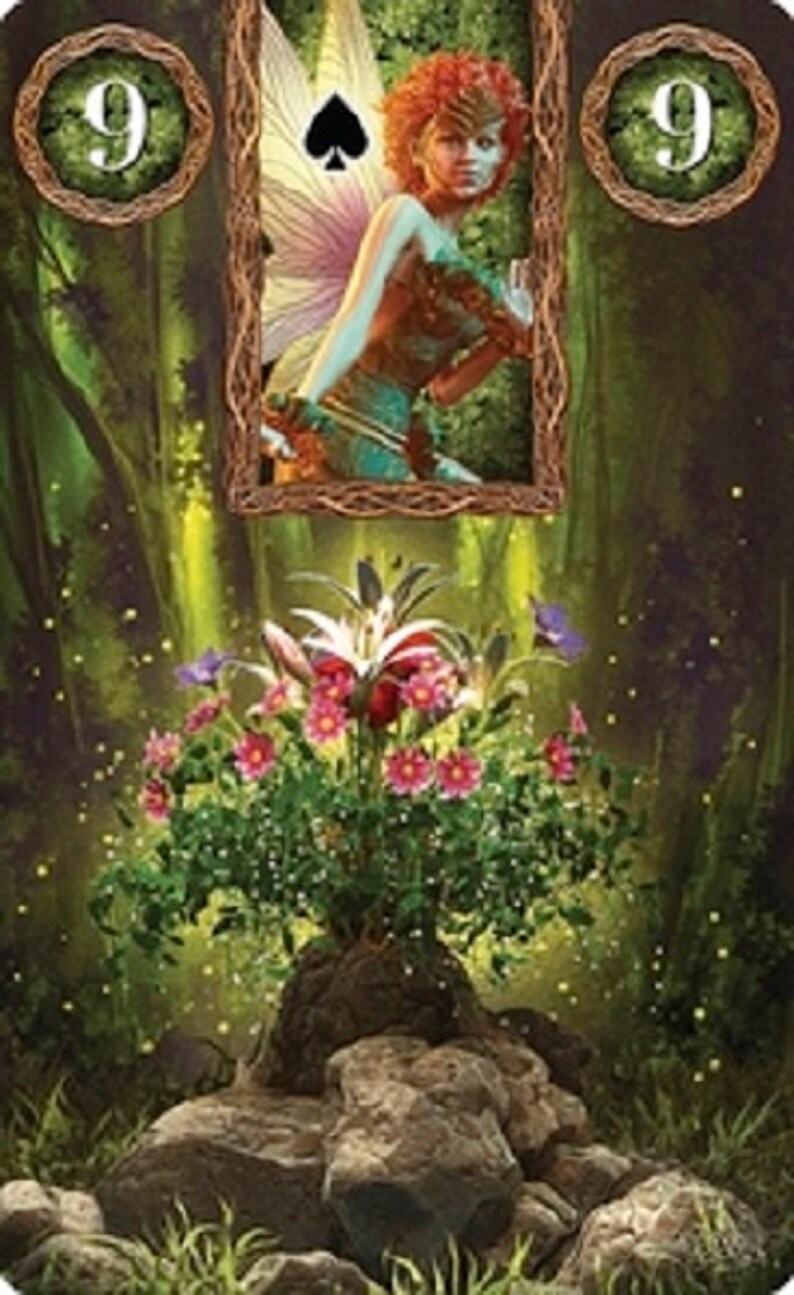 Fairy Lenormand Deck Tarot Cards Divination Magick Magic Pagan - Etsy