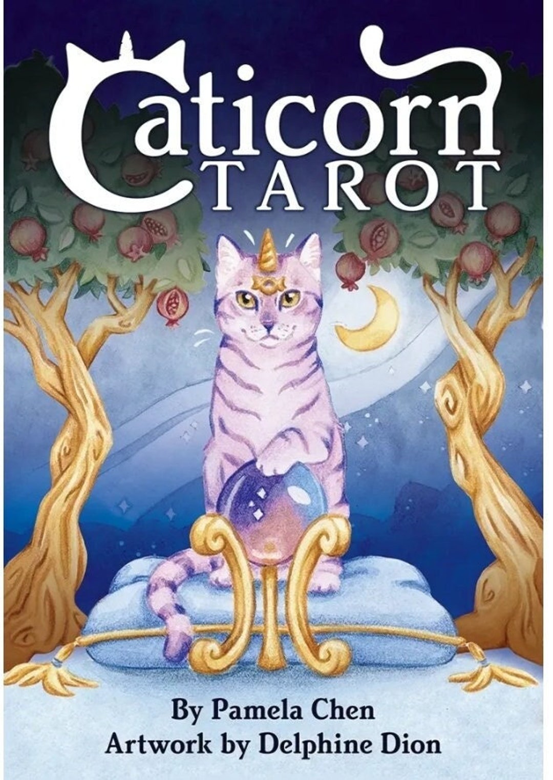 Caticorn Tarot, Deck and Book Set, Deck and Guidebook, Gift, Familiar ...