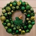 St Paddy's Shamrock Wreath- THREE OPTIONS - Etsy