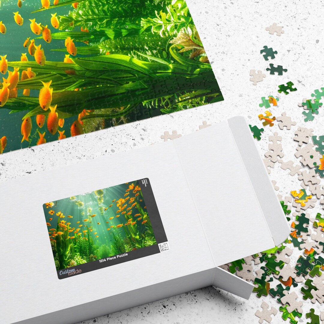 Aquatic Fantasy Jigsaw Puzzle Underwater Adventure Game, Perfect Gift ...