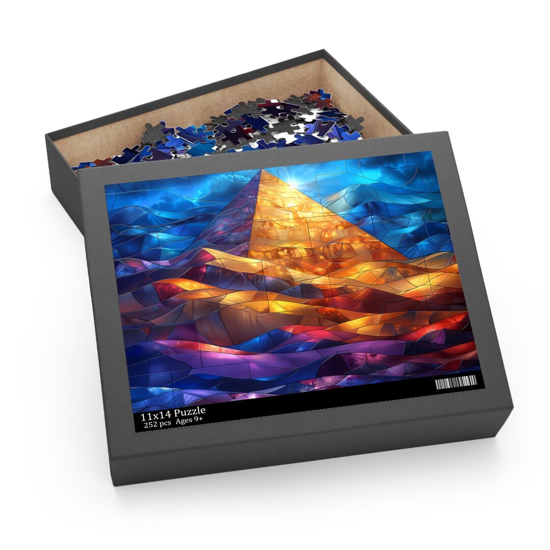 The Great Pyramid of Giza Jigsaw Puzzle 120, 252, 500 Pieces - Etsy