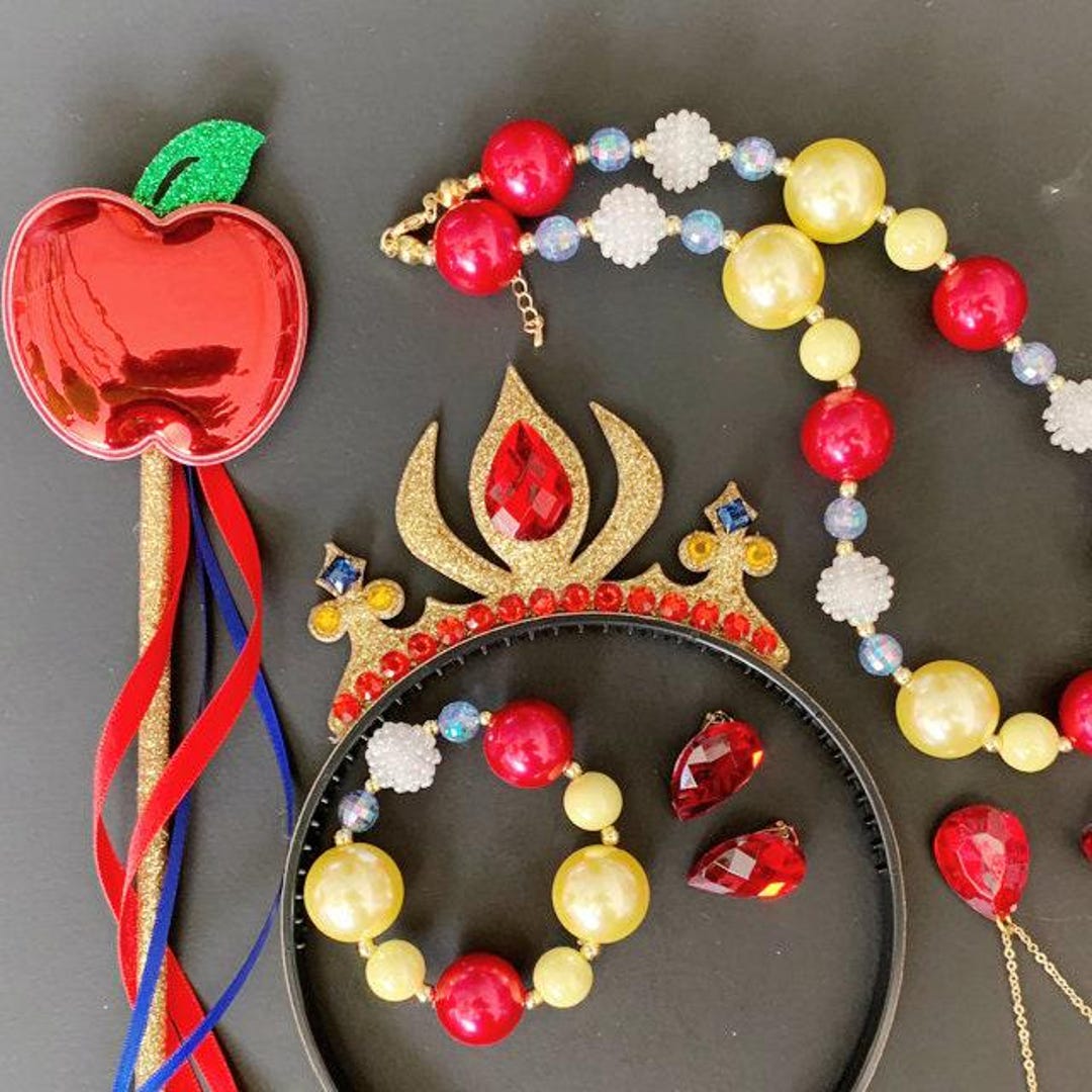 Snow White Crown,snow White and the Seven Dwarf,snow White Elastic ...