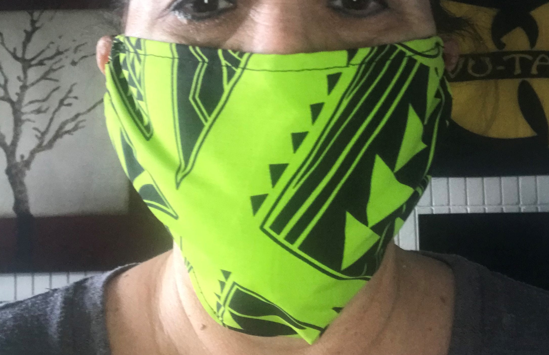 Hawaiian Face Mask - Etsy