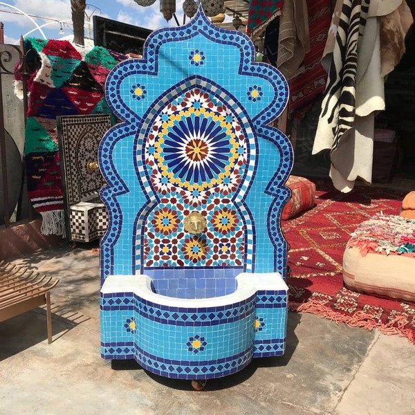 Moroccan Indoor Water Fountain - Etsy