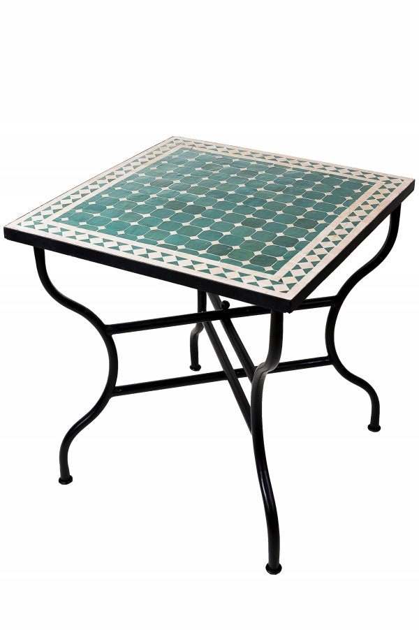 Moroccan Mosaic Table , Authentic Handcrafted Mosaic SQUARE Table ...