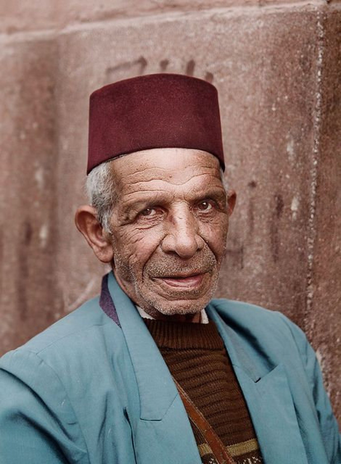 Moroccan Fez Hat Round Hat Traditional Straw Hat Antique - Etsy