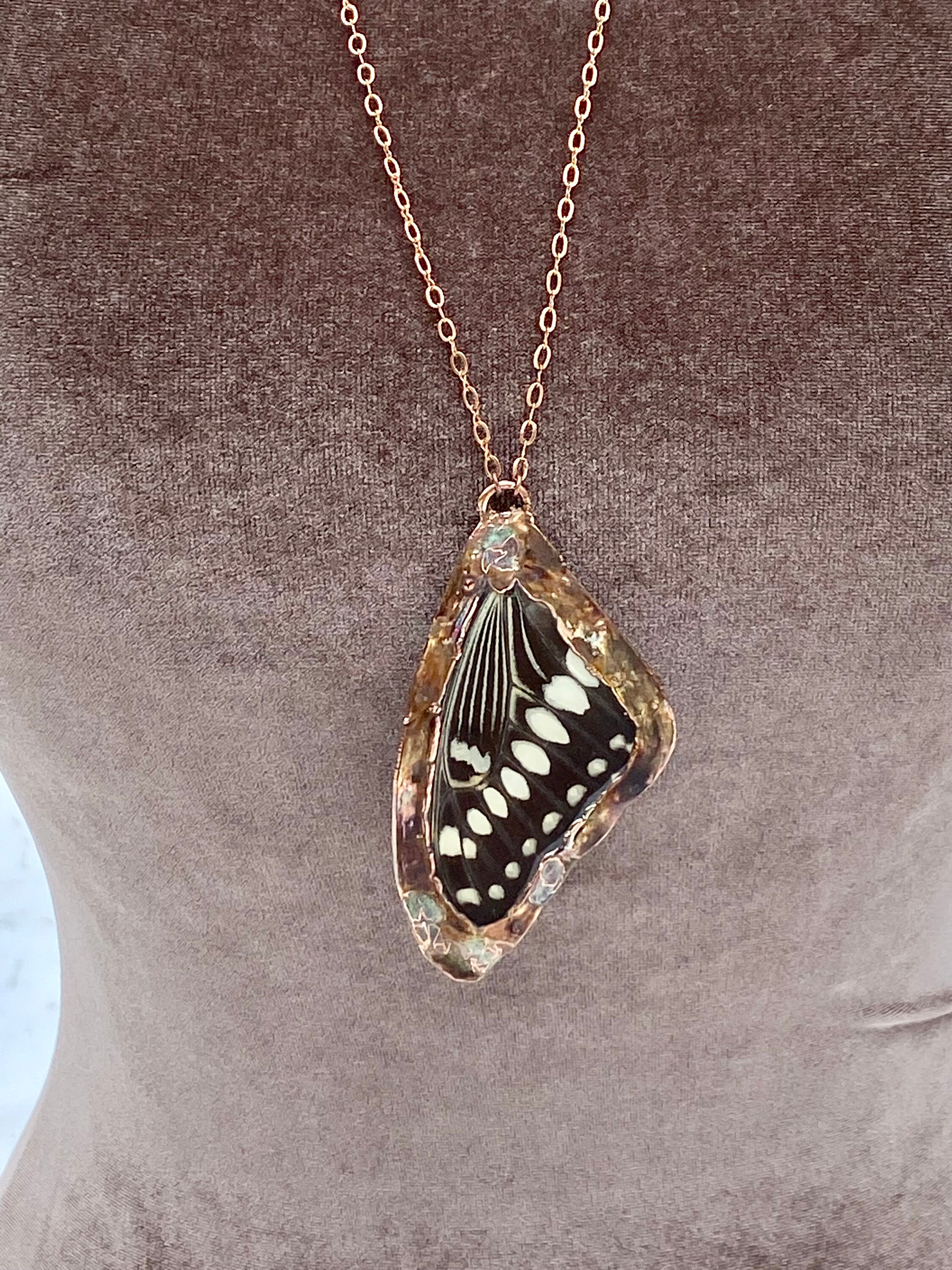 Emperor Wing Pendant, Copper Electroformed - Etsy