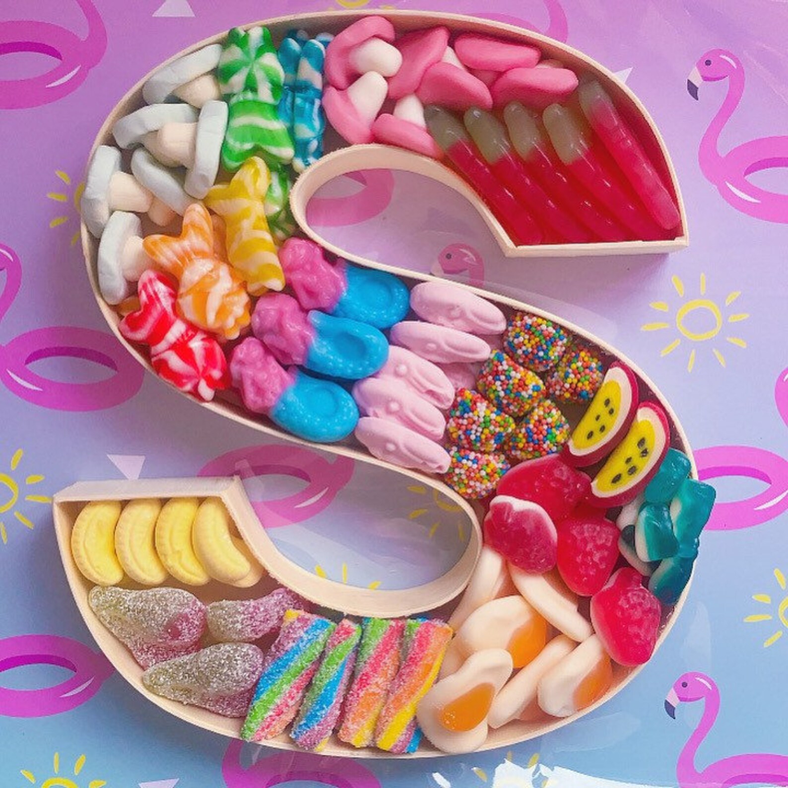 Sweet Filled Letters - Etsy