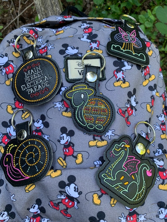 Main Street Electical Parade Key Fobs Mouse Key Chains - Etsy