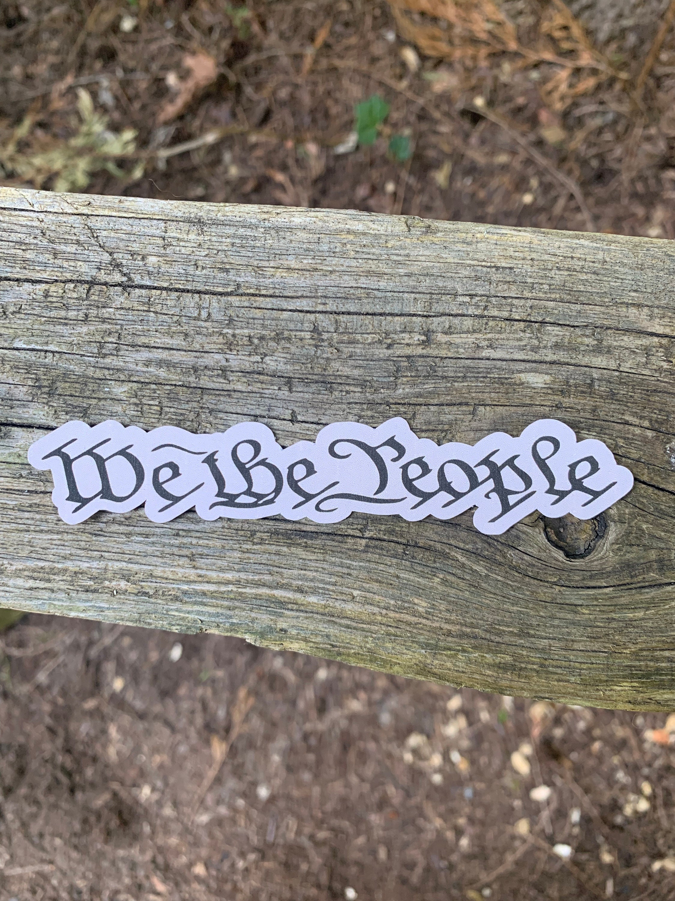 We the People Sticker - Etsy