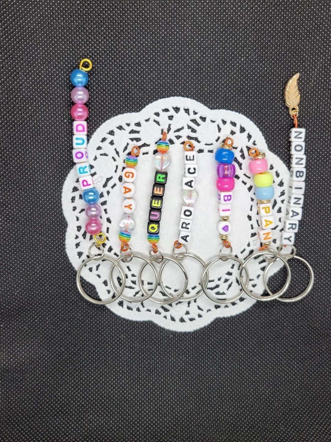 PRIDE Keychains CUSTOM Lgbtqia Gay Lesbian Bisexual - Etsy