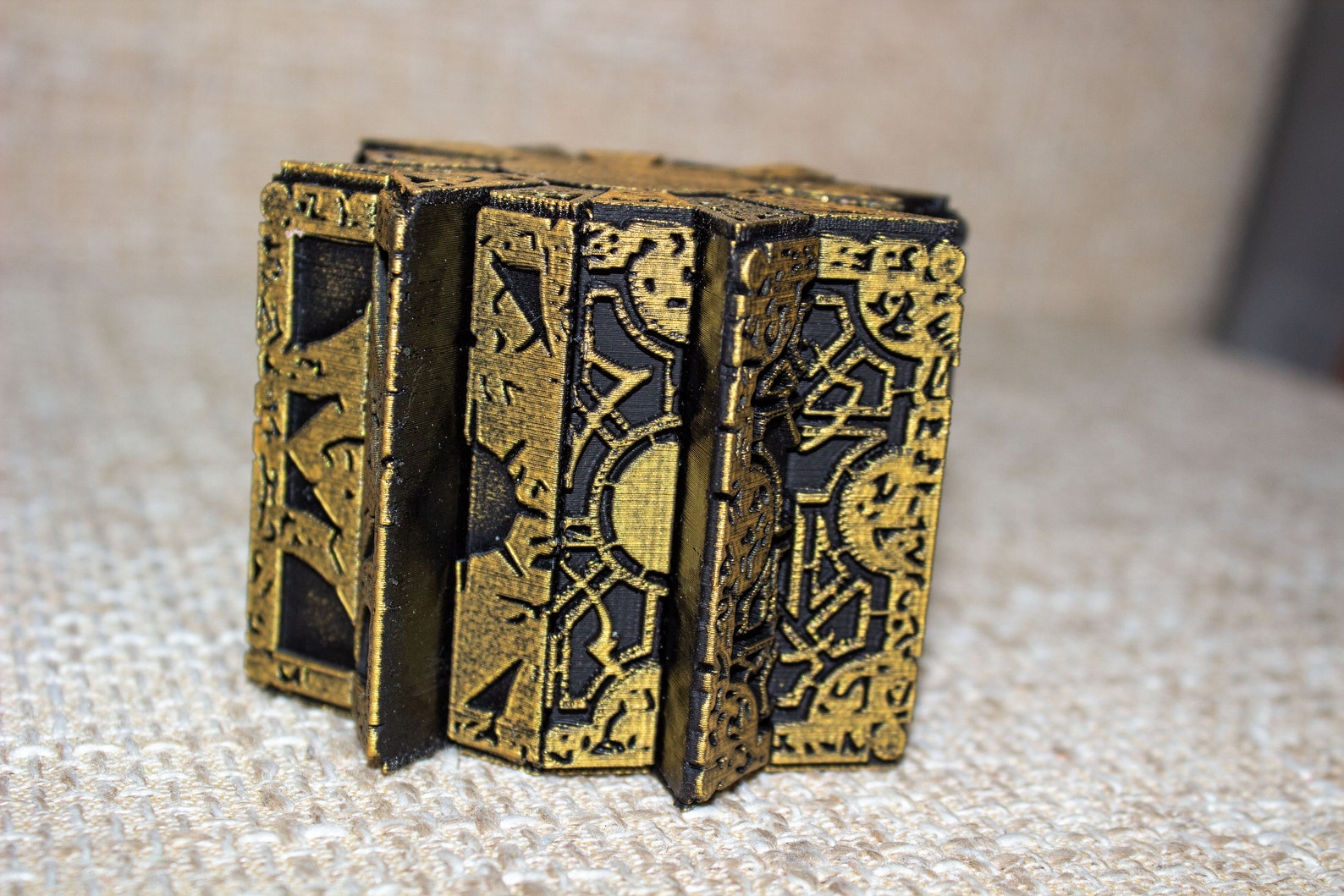 Hellraiser Cube From Hell Puzzle Box Crying Functional | Etsy