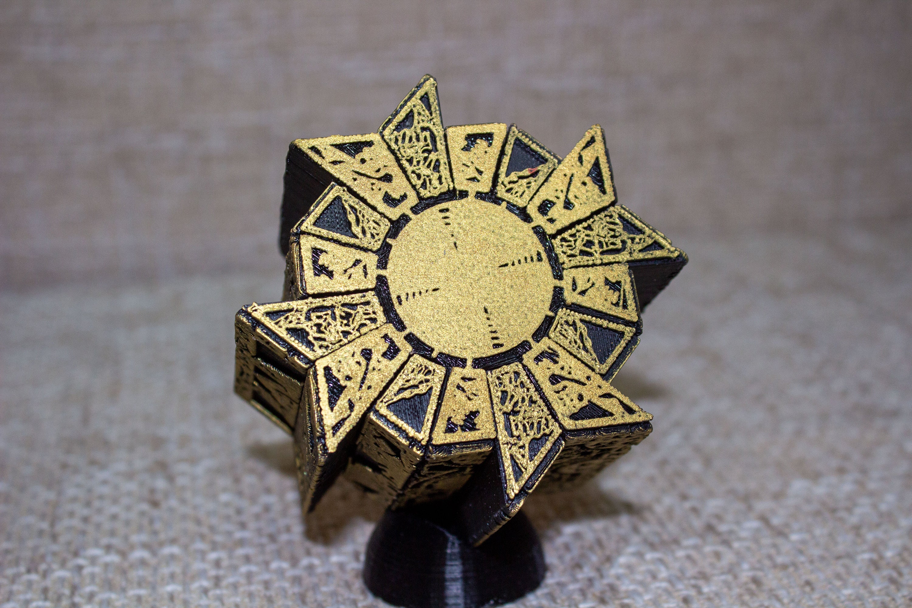 Hellraiser Cube From Hell Puzzle Box Crying Functional | Etsy