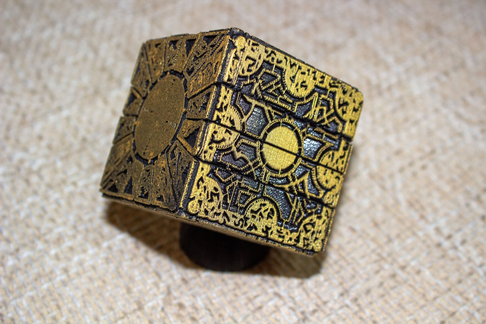 Hellraiser Cube From Hell Puzzle Box Crying Functional | Etsy