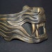 Wolf Oni Berserk Menpo Mask Samurai Fenrir - Etsy Canada