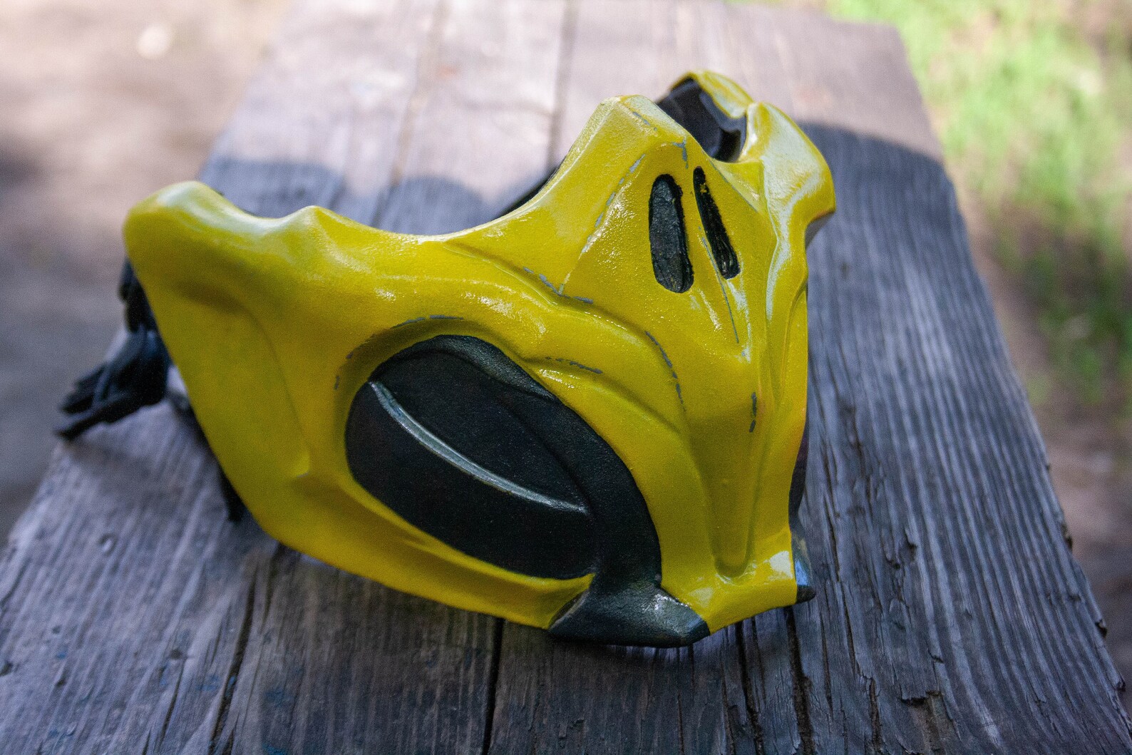 Scorpion Mask From Mortal Kombat 11 Fiery Grandmaster - Etsy